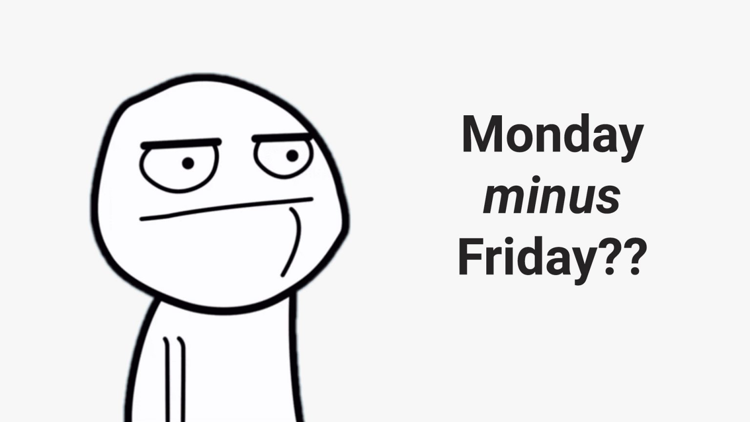 Why Writing Monday to Friday is Better Than Writing Mon-Fri